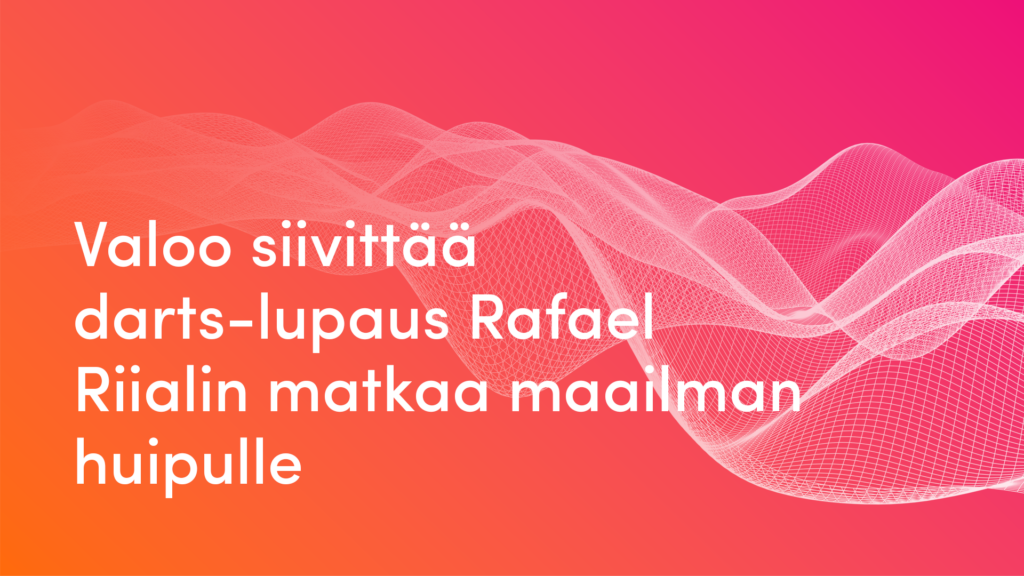 Nopeus ja tarkkuus yhdistävät: Valoo siivittää darts-lupaus Rafael ...
